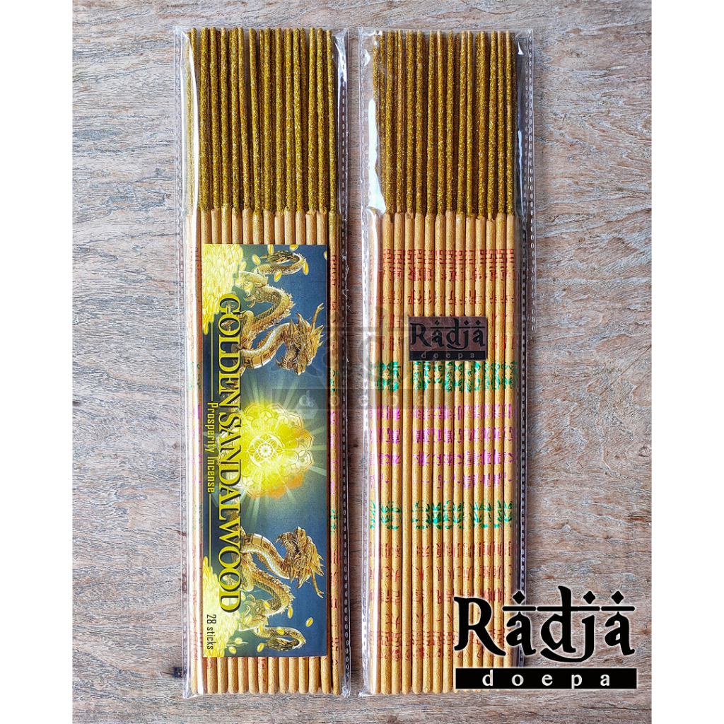 Jual Dupa Hio Ritual GOLDEN SANDALWOOD 36 Batang Cendana Abu Emas Tulis ...