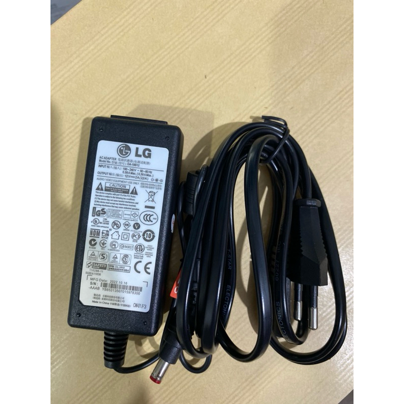 Jual Adaptor LG 12V 2A 100-240V ~ 50-60Hz | Shopee Indonesia