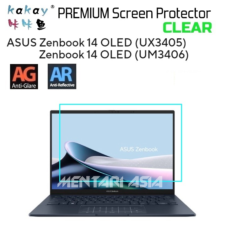 Jual Screen Protector ASUS ZenBook 14 OLED UX3405 UM3406 - KAKAY ...