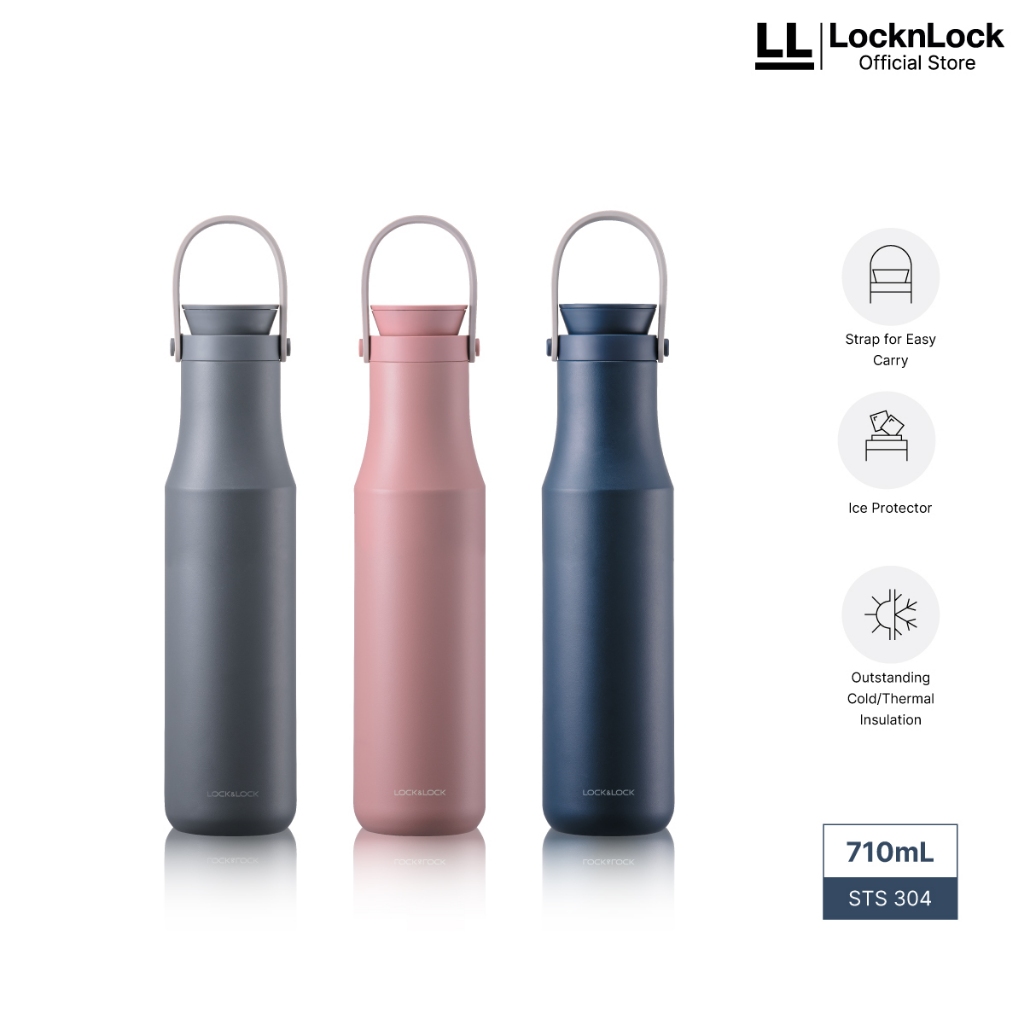 Jual LocknLock Metro Double Tumbler 710ml - LHC4203 | Shopee Indonesia
