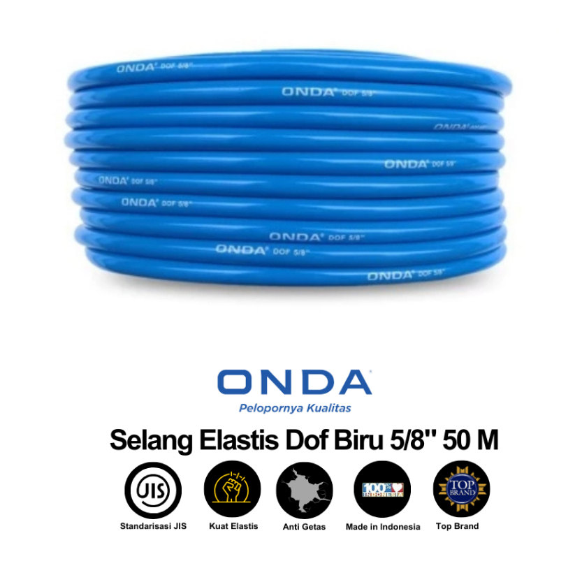Jual Onda Selang Air Elastis Dof 5/8" 50 Meter | Shopee Indonesia
