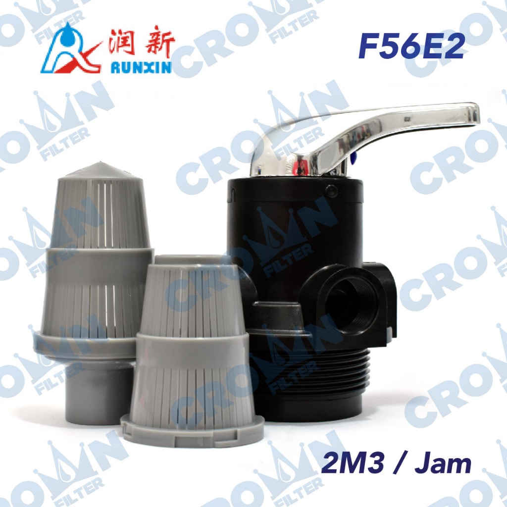 Jual 3 Way Valve Filter / Kepala Filter tabung FRP DRAT 3/4" F56E2 ...