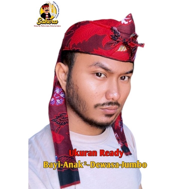 Jual RPS258 TOK SIAP COD SALE Udeng Madura Udeng Segitiga Madura Udeng ...