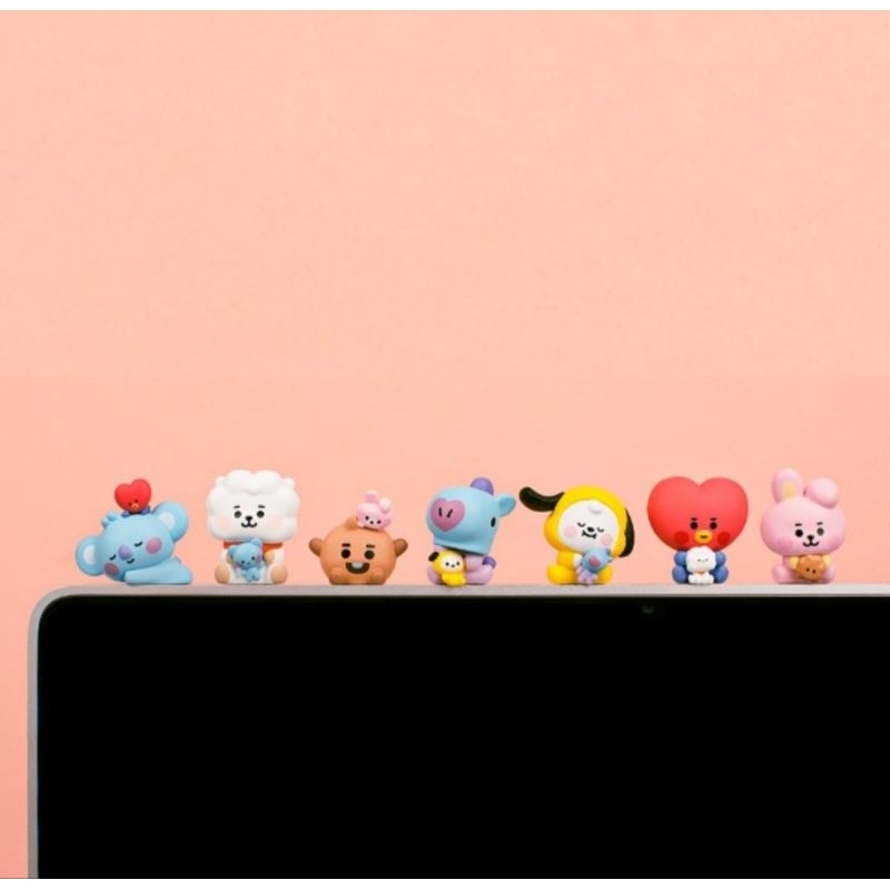Jual READY OFFICIAL BT21 LITTLE BUDDY MONITOR FIGURE ( BACA DESKRIPSI ...