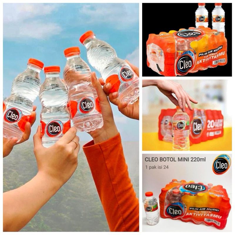 Jual Cleo air mineral 220ml | Shopee Indonesia