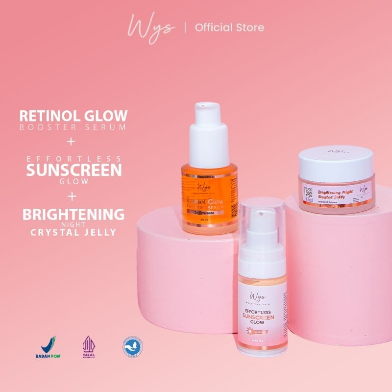 Jual PAKET LENGKAP RETINOL + JELLY + SUNSCREEN WYS | Shopee Indonesia
