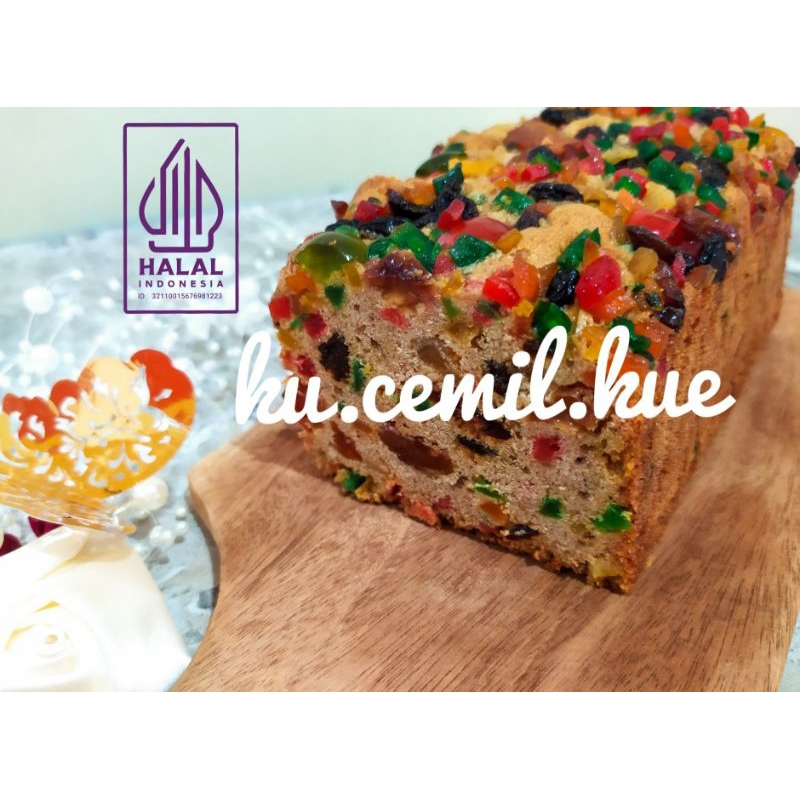 Jual Kue Buah Kering/English Fruit Cake/Fruit Cake Enak Banget/Kismis ...