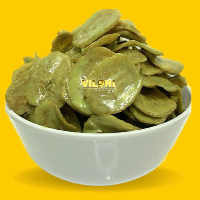 Jual Viloni banana chips 200 gram | Keripik pisang matcha | Keripik ...