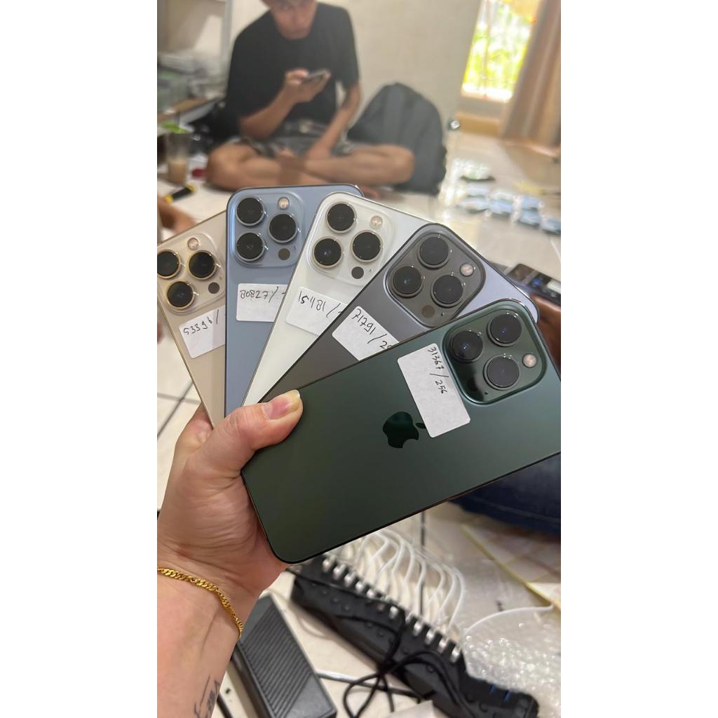 Jual iphone 13 pro max 128gb 256gb second fullset mulus ex inter | Shopee Indonesia