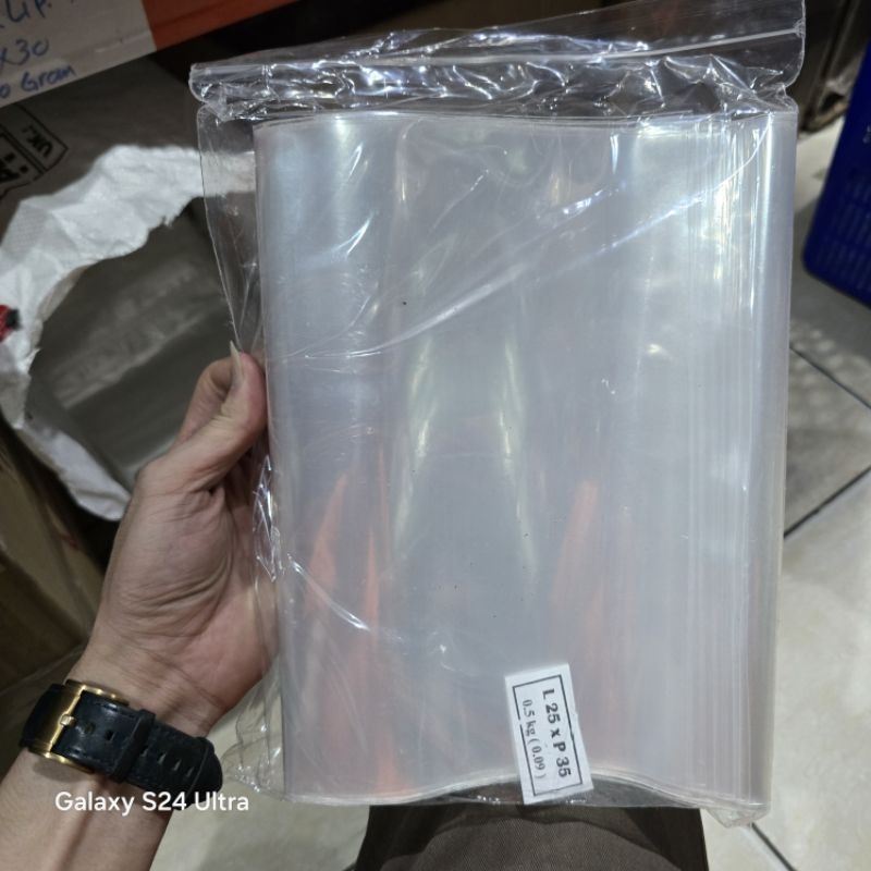 Jual PLASTIK KLIP PP / PP TEBAL 90 MICRON / PLASTIK ZIPLOK ZIPER UKURAN ...