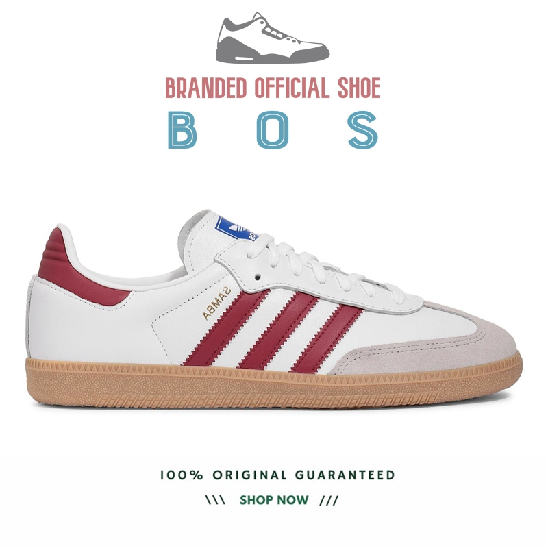 Jual Adidas Samba OG W (Collegiate Burgundy/White gum) IF3813 100% ...