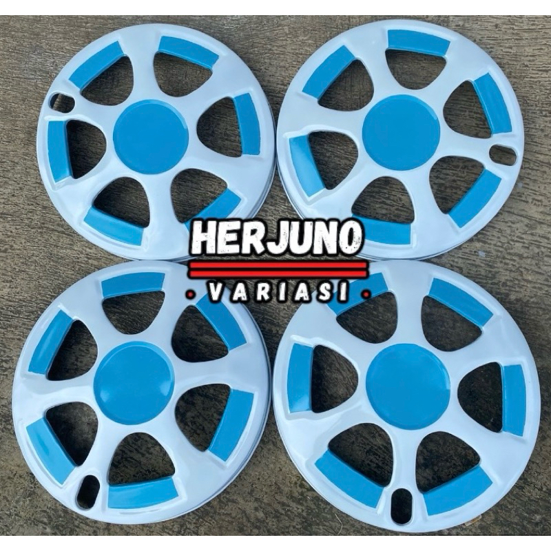 Jual wheeldop rebeka new bahan plat besi ring 15 dan 16 dop weldop ...