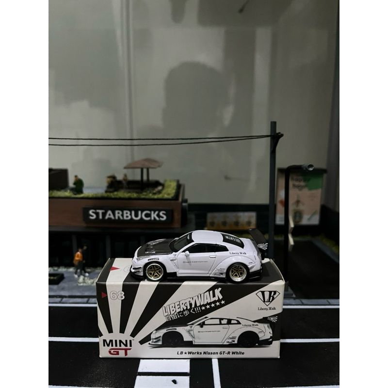 Jual mini gt r35 white | Shopee Indonesia