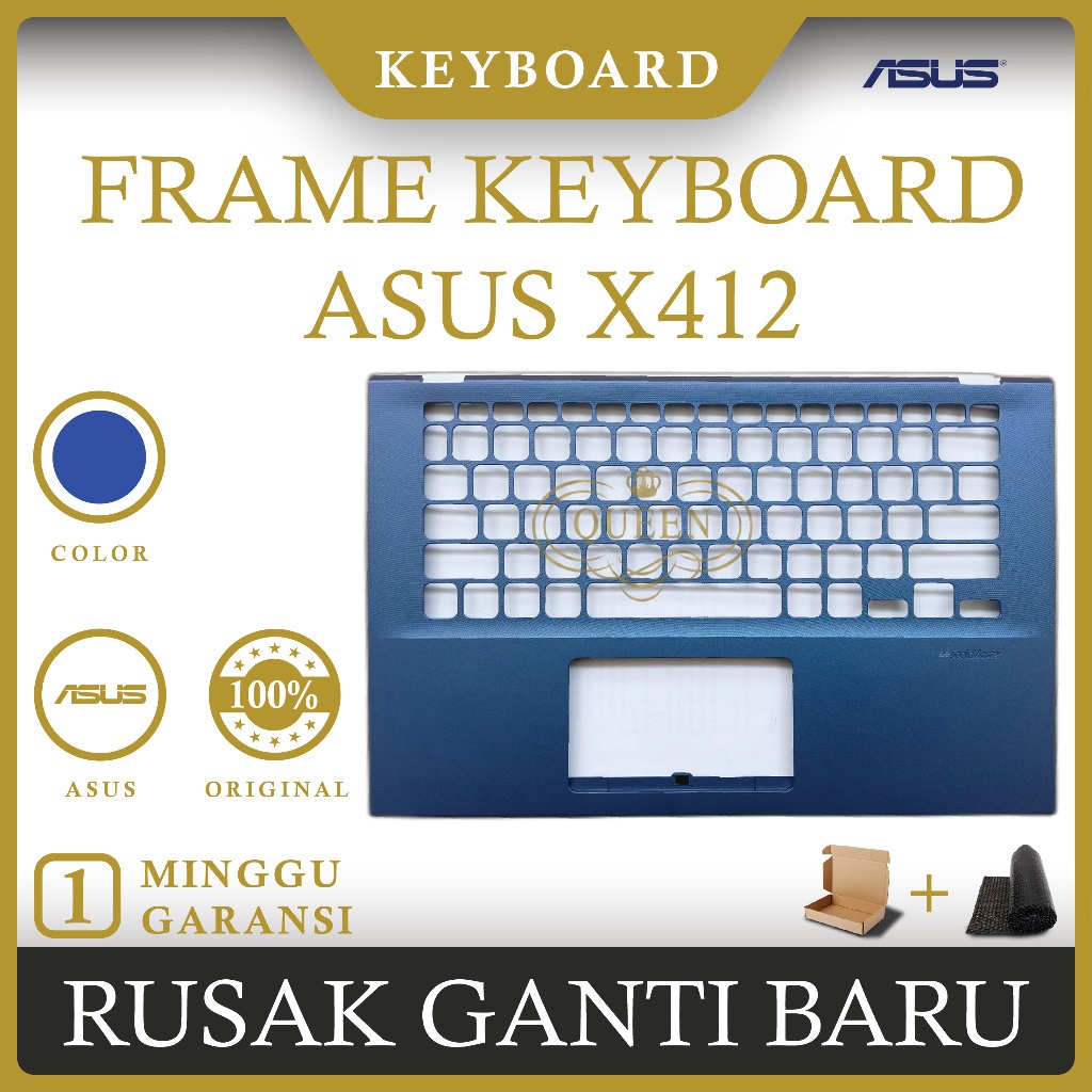 Jual FRAME KEYBOARD LAPTOP ASUS Vivobook 14 X412 X412FA X412UA ORIGINAL ...