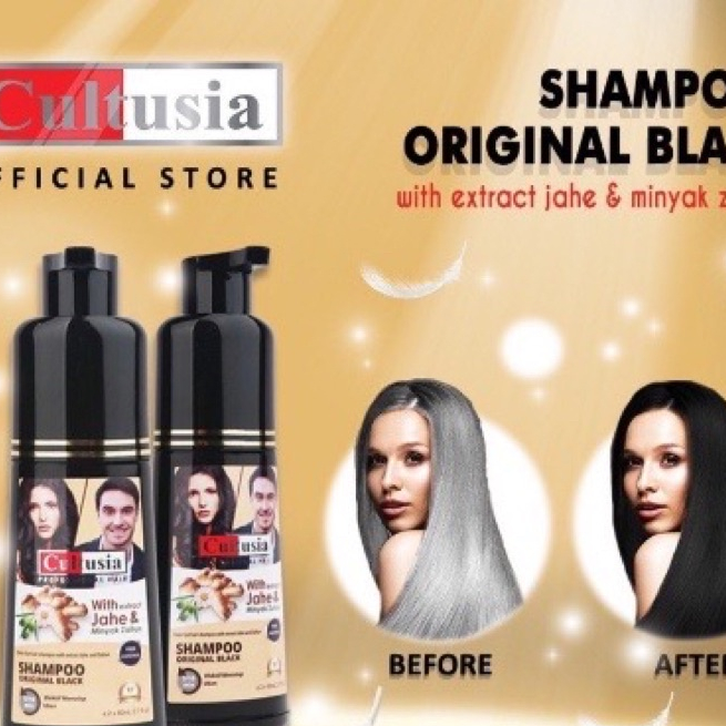 Jual CULTUSIA SHAMPO UBAN|CULTUSIA SHAMPO ORIGINAL BLACK & COLORING ...