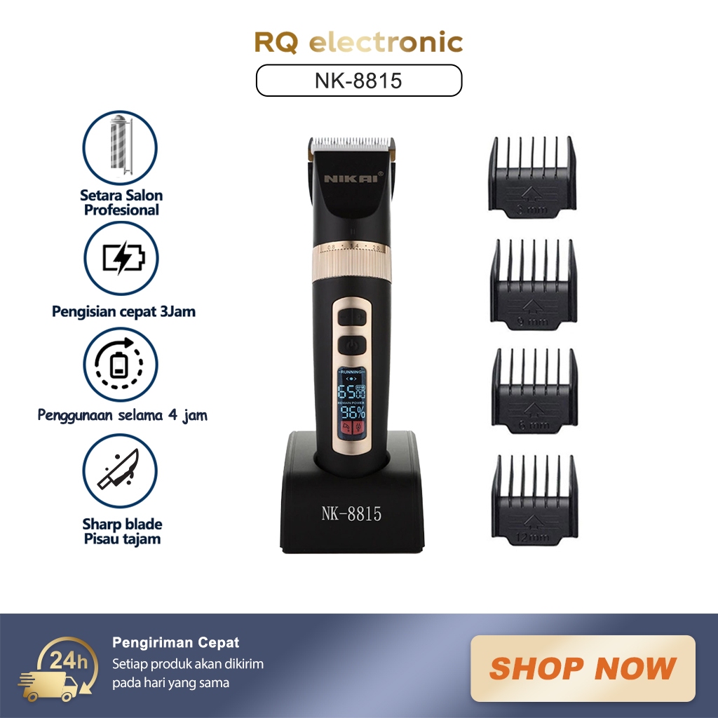 Jual Alat Pangkas Rambut Barbershop Profesional NK-8815 Mesin Cukur ...
