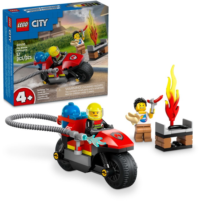 Jual LEGO 60410 City Fire Rescue Motorcycle | Shopee Indonesia