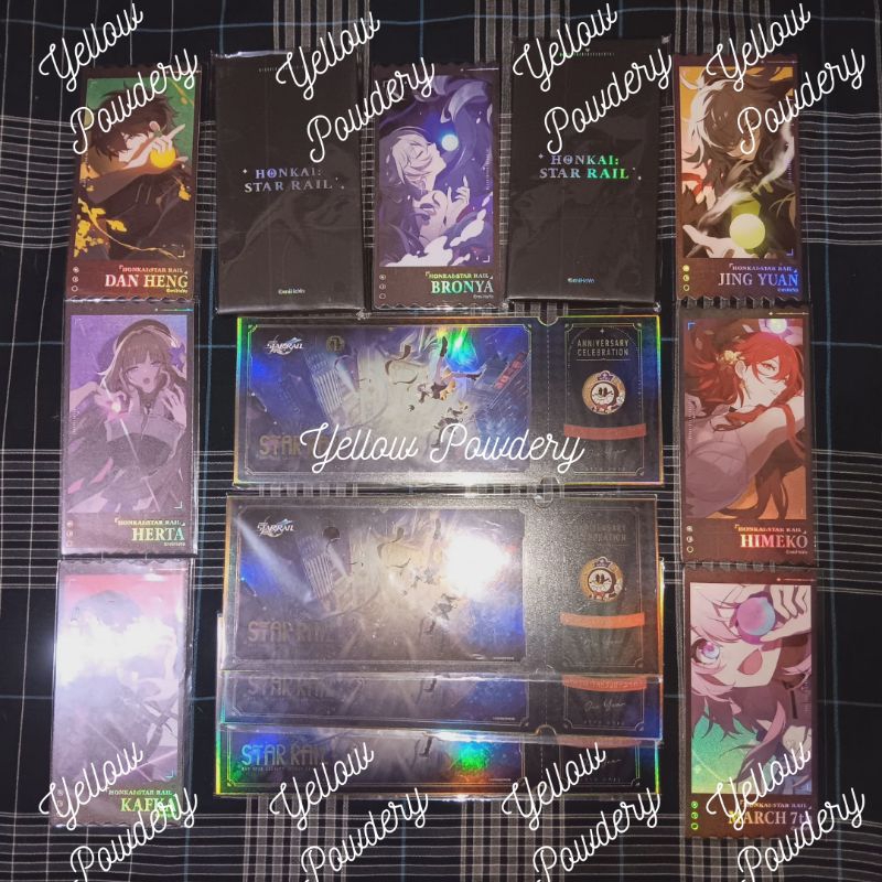 Jual READY LIMITED HONKAI STAR RAIL HOLOGRAM TICKET ANNIVERSARY JASTIP ...