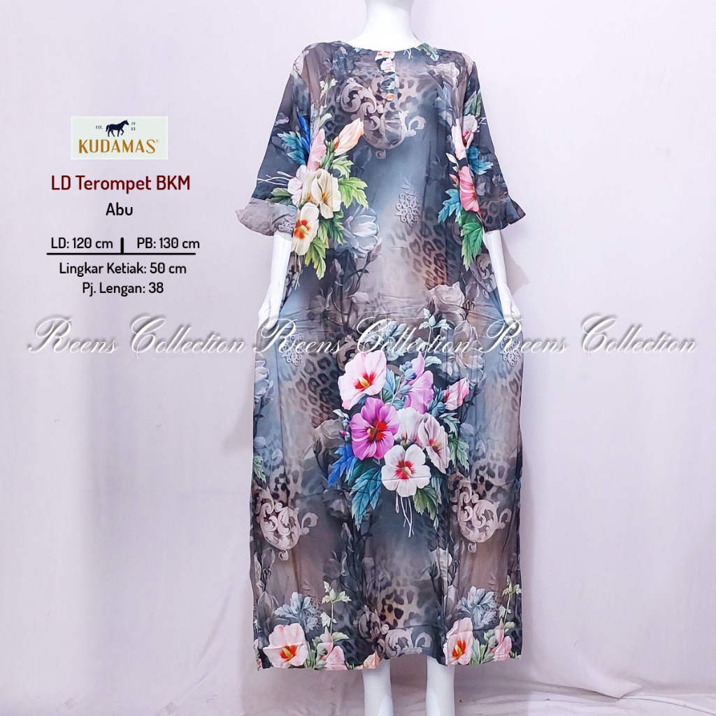 Jual Batik Kuda Mas Longdress TEROMPET | Daster Panjang Semata Kaki ...