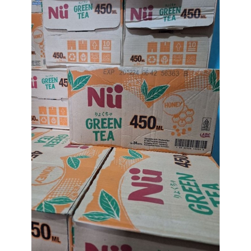 Jual Nui Green Tea 450ML isi 12 botol | Shopee Indonesia