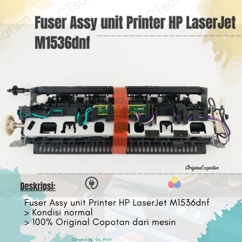 Jual Fuser Assy(Pemanas) unit Printer HP LaserJet M1536dnf | Shopee ...