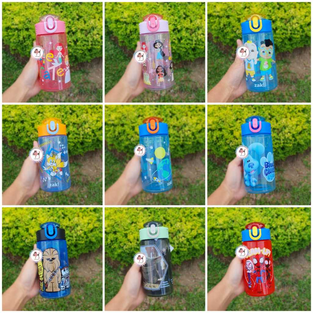 Jual Waterbottle with Spout Cover & Carrying Loop by Zak 473ml - Botol ...