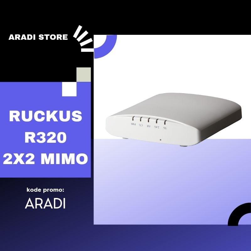 Jual Ruckus R320 Wave 2 MIMO 2x2 | Shopee Indonesia