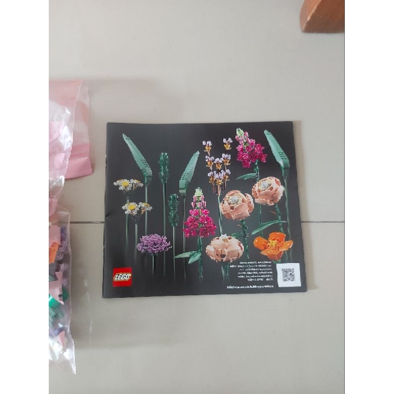 Jual PRELOVED LEGO ICONS 10280 Flower Bouquet | Shopee Indonesia