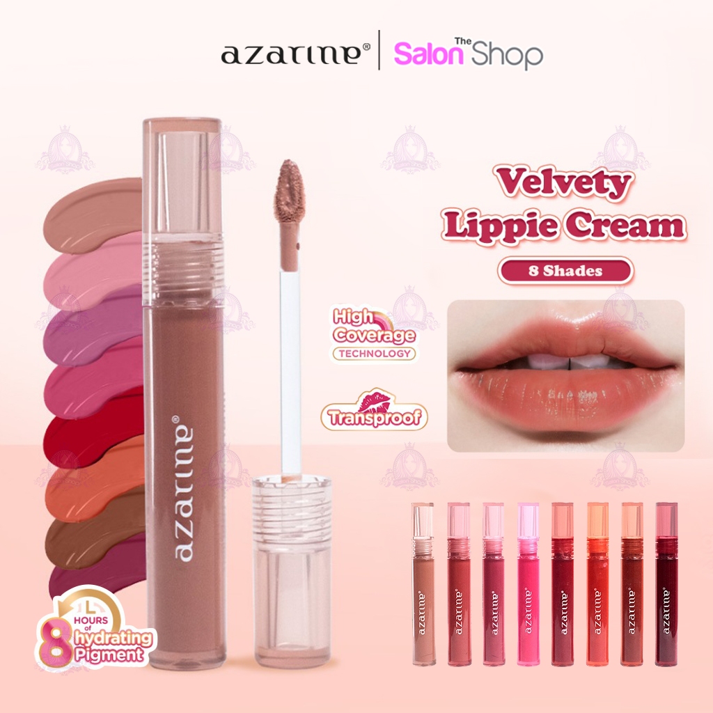 Jual [ AZARINE x Red Velvet ] Azarine Velvety Lippie Cream Lightweight ...
