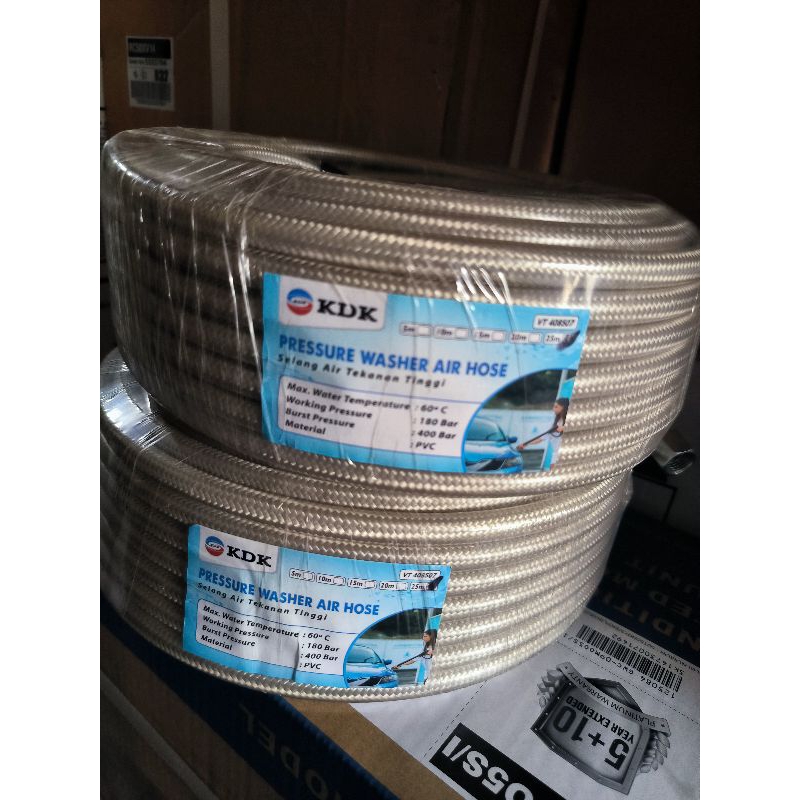 Jual Selang steam / selang jet cleaner high pressure merk KDK panjang ...