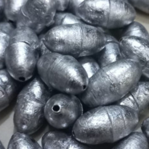 Jual TIMAH/BANDUL/PEMBERAT PANCING IKAN MODEL type Melinjo berbagai ...