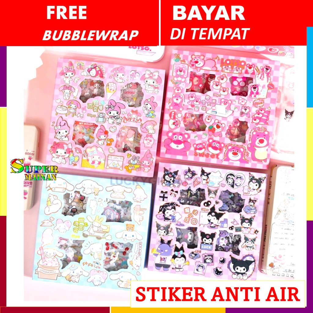 Jual STICKER SANRIO STICKER CINNAMOROLL STICKER CINAMOROL KARAKTER ...