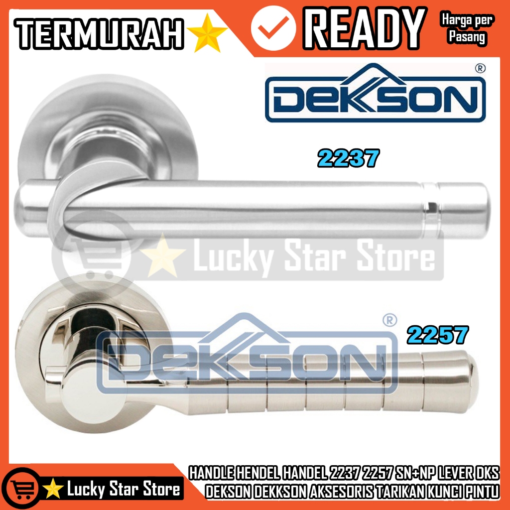 Jual DEKSON DEKKSON HANDLE LEVER LHR 2237 2257 SN+NP HENDEL HANDEL ...