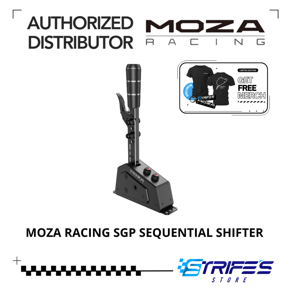 Jual Moza Racing SGP Sequential Shifter Not Simagic Thrustmaster TSSH ...
