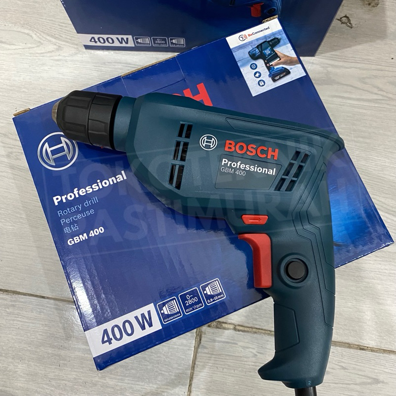 Jual Bor Besi Bosch 10mm GBM350 Mesin Bor Kayu 10 mm GBM 350 drill GBM ...