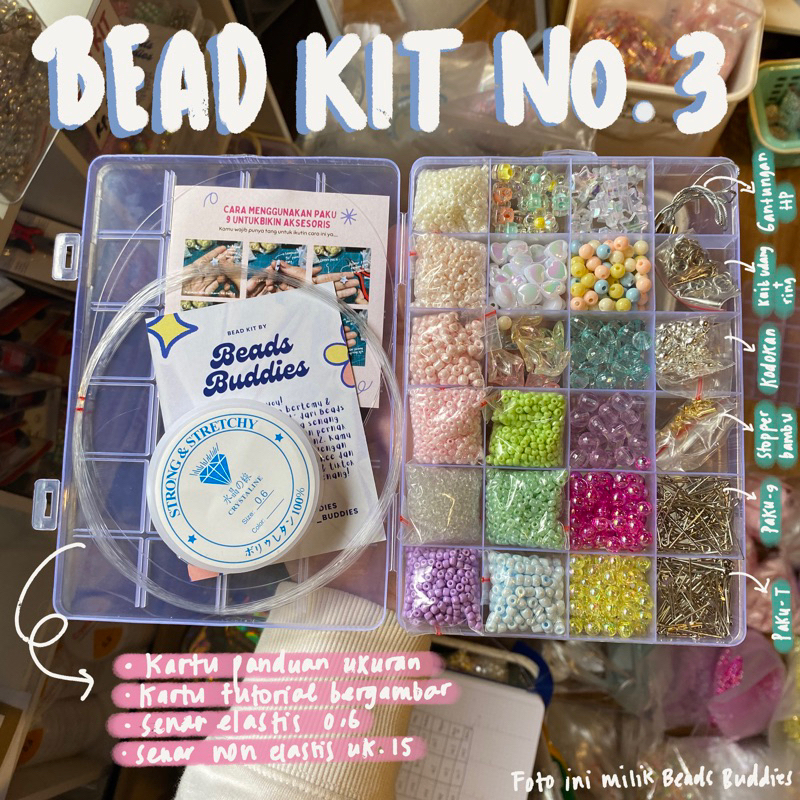 Jual Bead Kit by Beads Buddies | ISINYA SESUAI DI FOTO | Shopee Indonesia