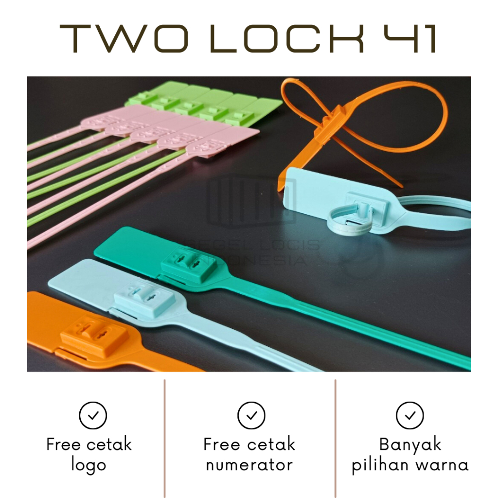 Jual Segel Pengaman Double Lock 35cm Segel Plastik Security Seal Segel ...