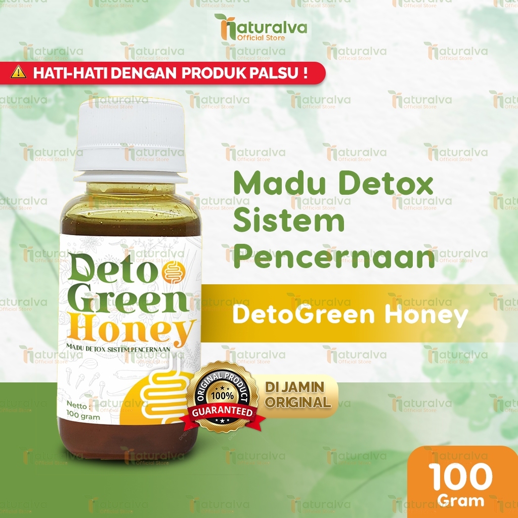 Jual DetoGreen Honey Detox Herbal Ampun untuk Sistem Pencernaan dan ...