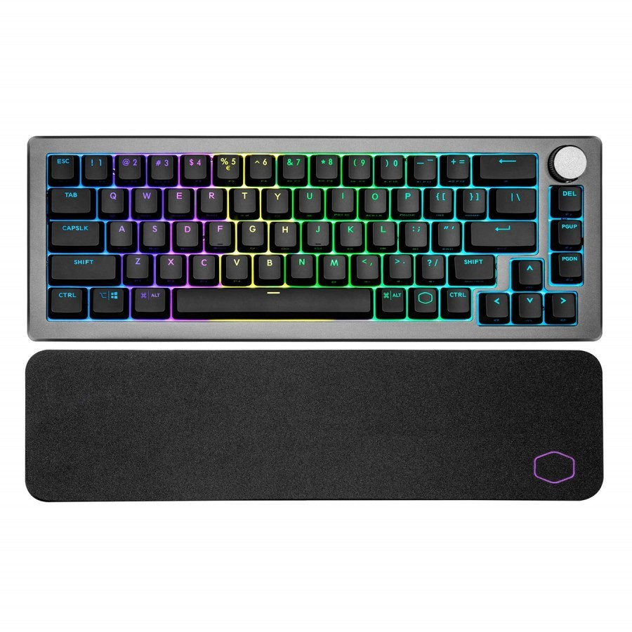 Jual Cooler Master CK721 65% Gaming Keyboard RGB - Hitam Brown Switch ...