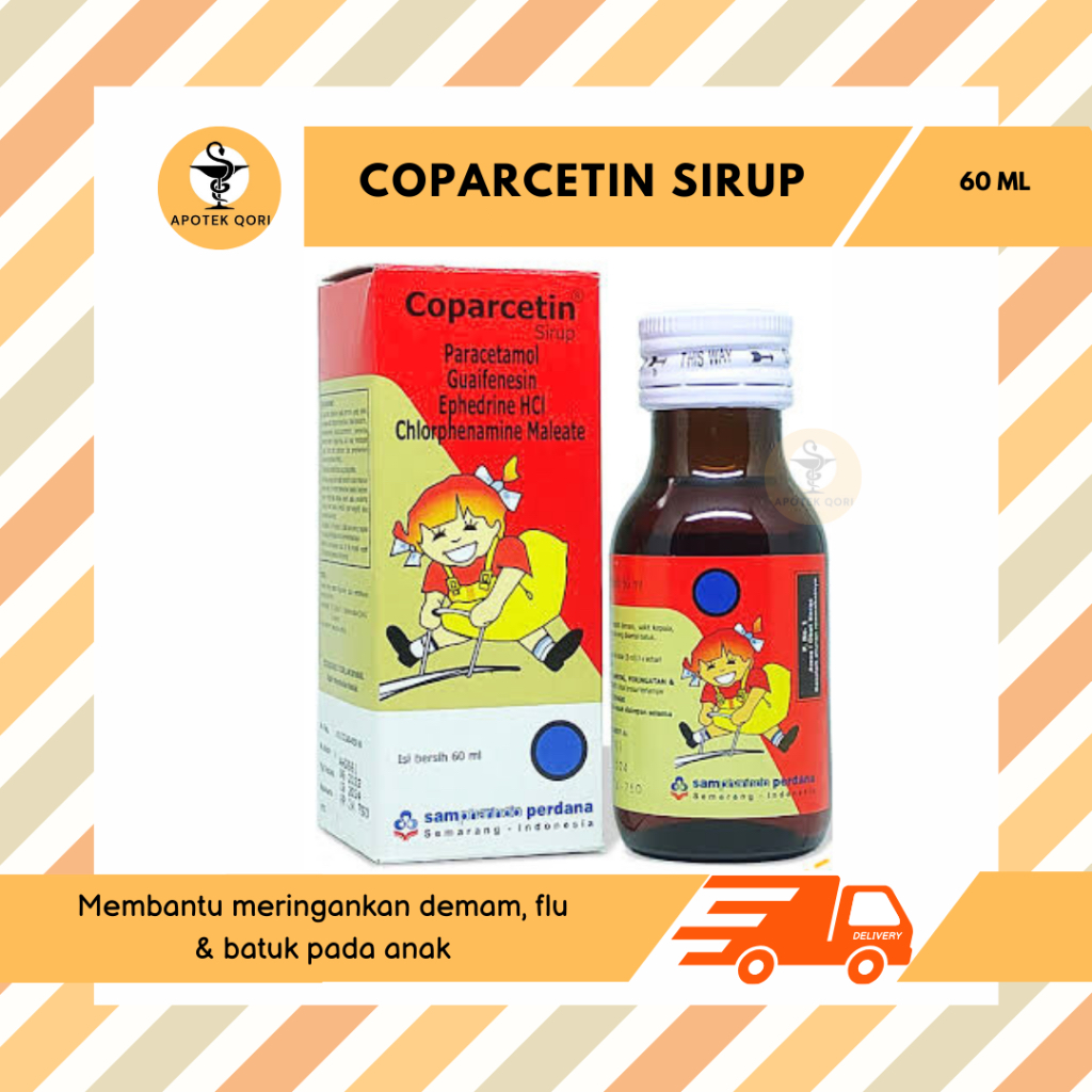 Jual COPARCETIN SIRUP 60 ML/DEMAM FLU BATUK ANAK | Shopee Indonesia