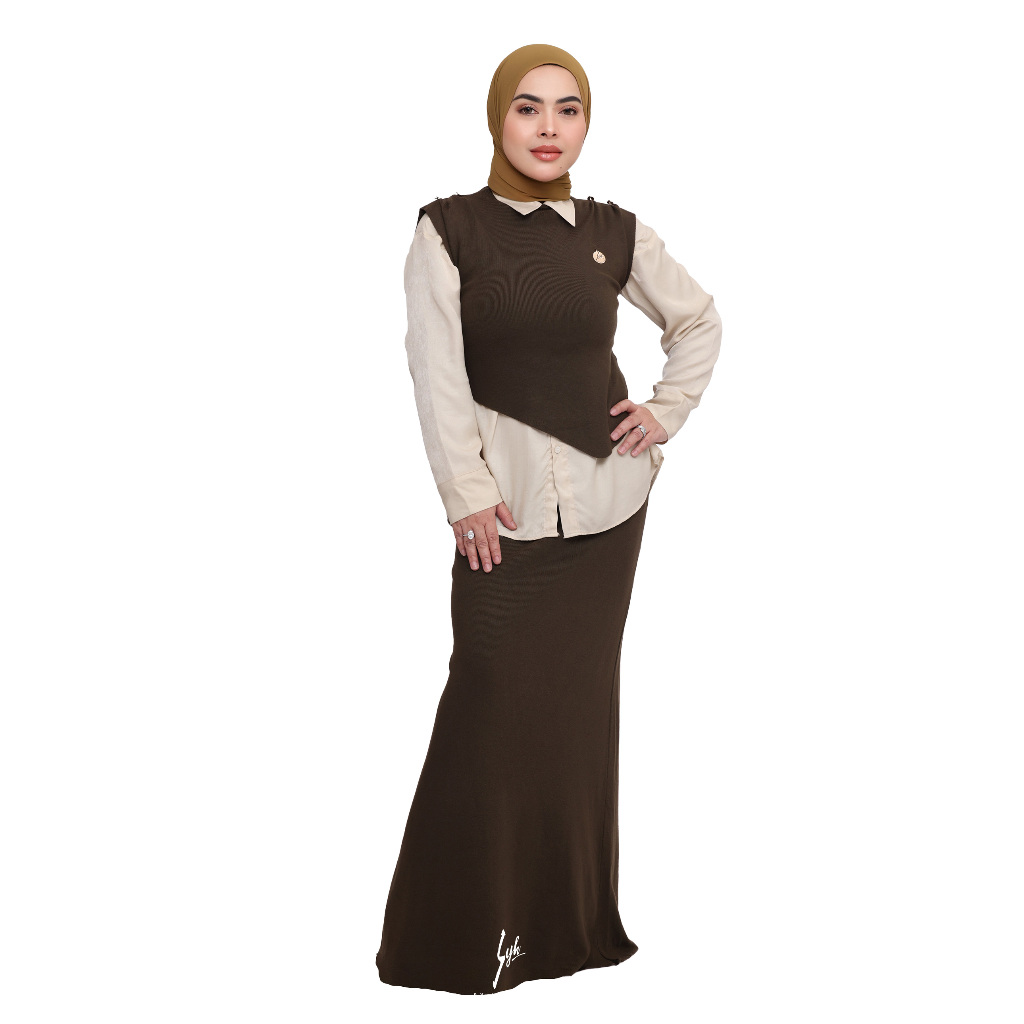 Jual Arrisa Set (Vest&Skirt) "SYH by Aisyahrani" | Shopee Indonesia