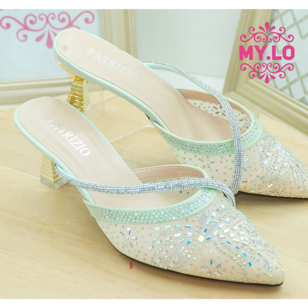 Jual SANDAL PESTA WANITA SELOP PENGANTIN HEELS WEDDING PREMIUM SENDAL ...