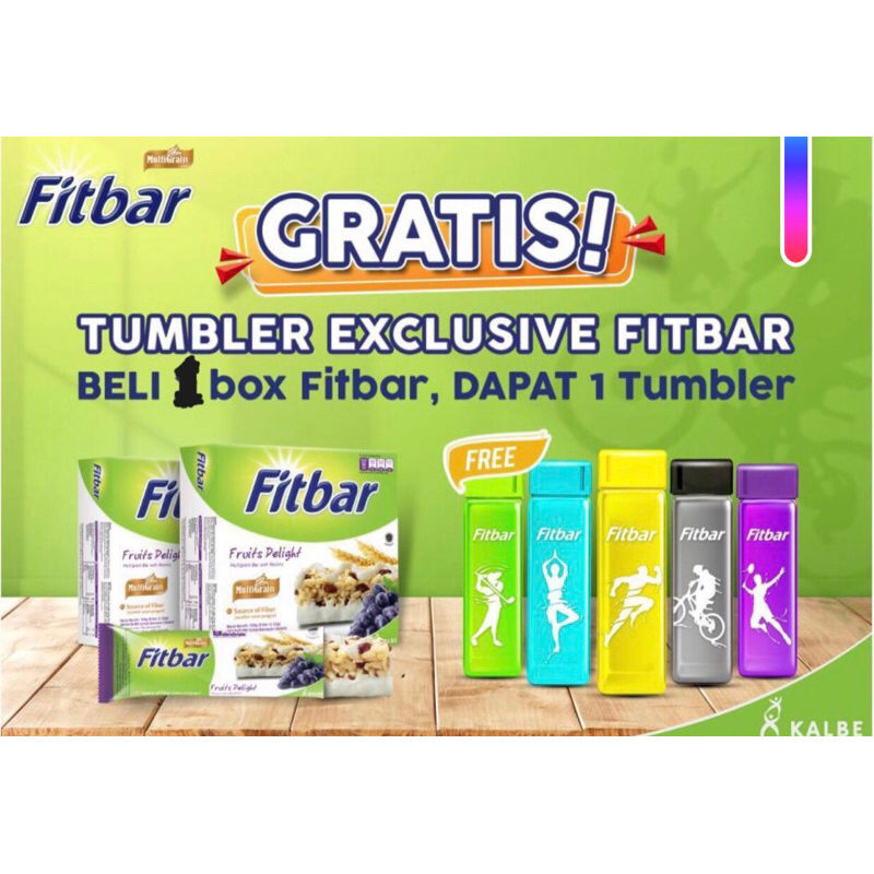 Jual Fitbar box isi 12 (free tumbler) | Shopee Indonesia