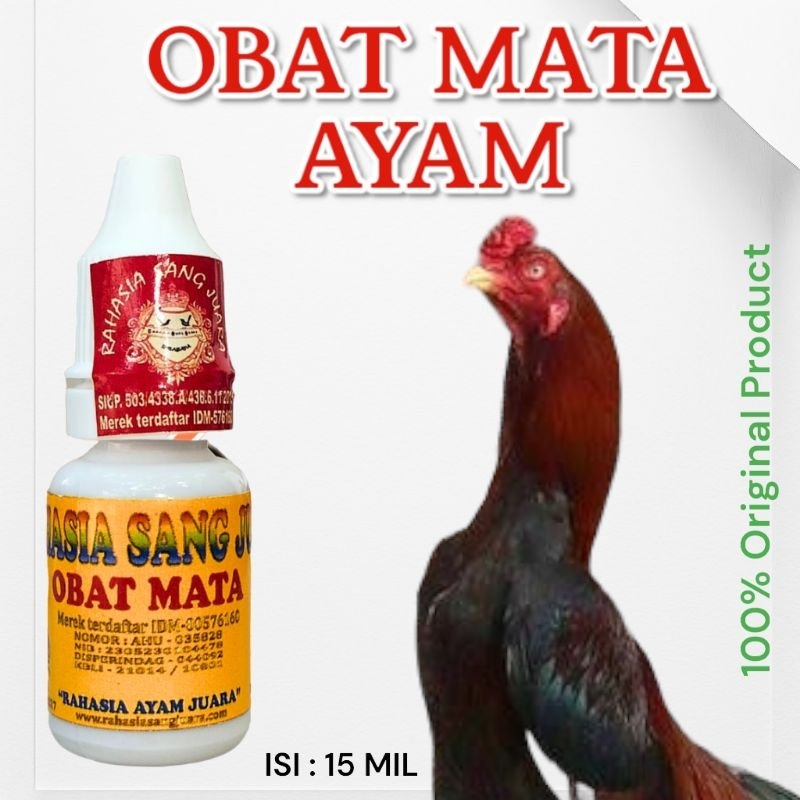 Jual OBAT MATA AYAM//OBAT TETES MATA AYAM RAHASIA SANG JUARA TETES CAIR ...