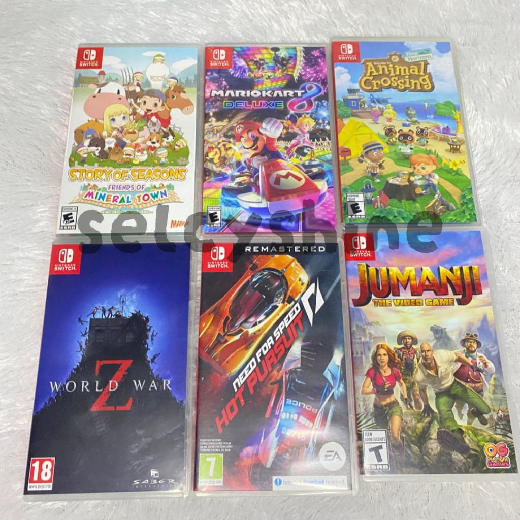 Jual [Selcyshine] Kaset Nintendo Switch Game Original Cartridge + Box ...