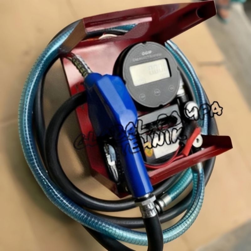 Jual Pompa Transfer Solar DC 12V/24V 70LPM Pompa Transfer BBM Flowmeter ...