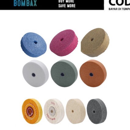 Jual LWg Batu Fiber Wool Poles 3 Inch Batu Asah Gerinda Polishing ...