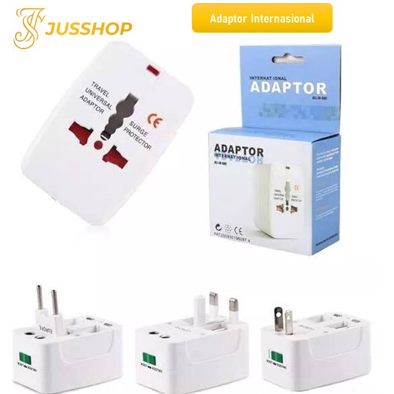 Jual Universal Travel Adaptor Colokan Listrik Adaptor Internasional All ...