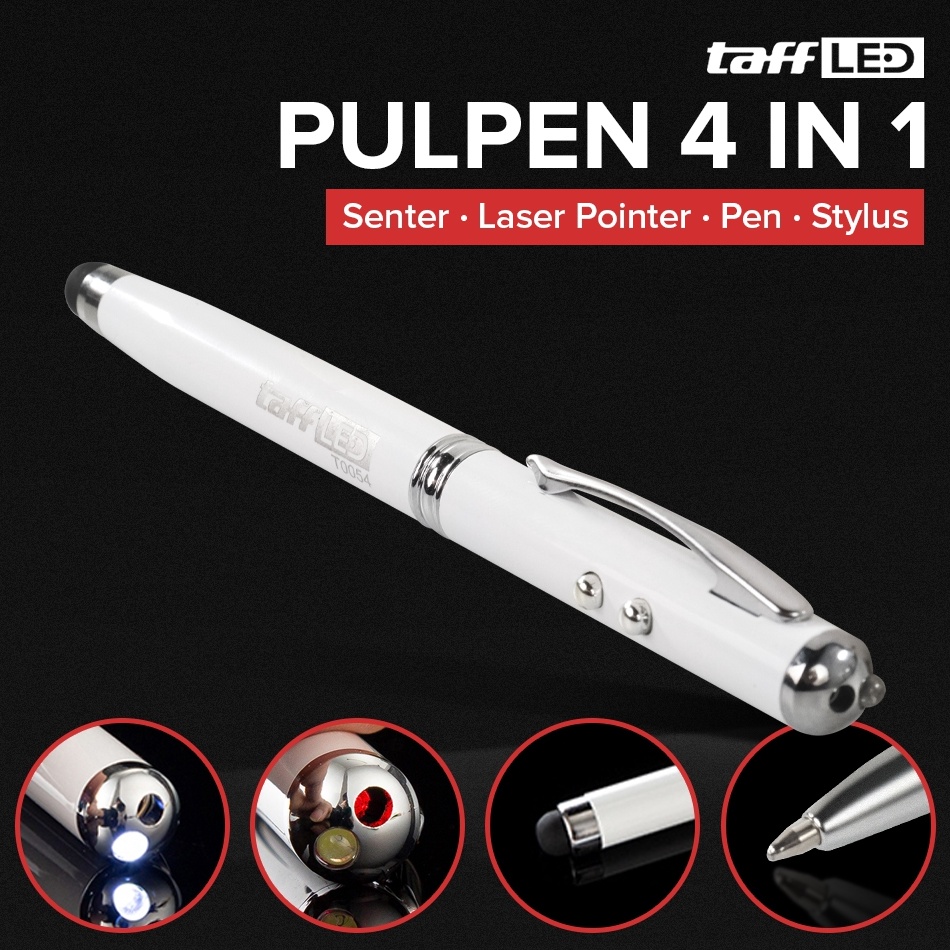 Jual PLS Stylus Laser Pointer Pen Senter 4 in 1 G | Shopee Indonesia
