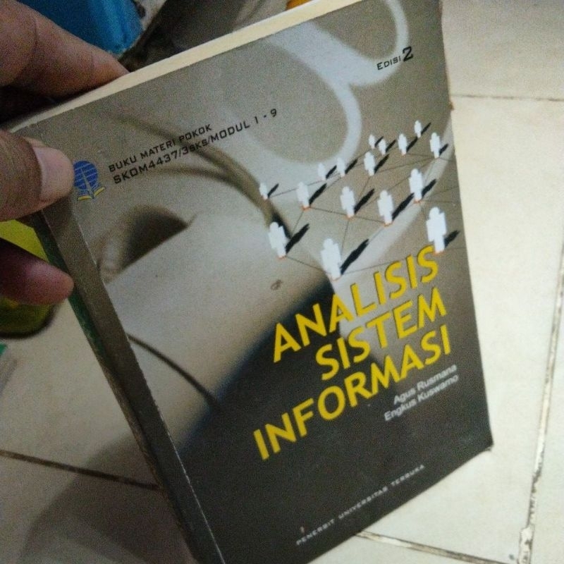 Jual ANALISIS SISTEM INFORMASI SKOM4437/3SKS/MODUL1-9 EDISI 2 Agus ...